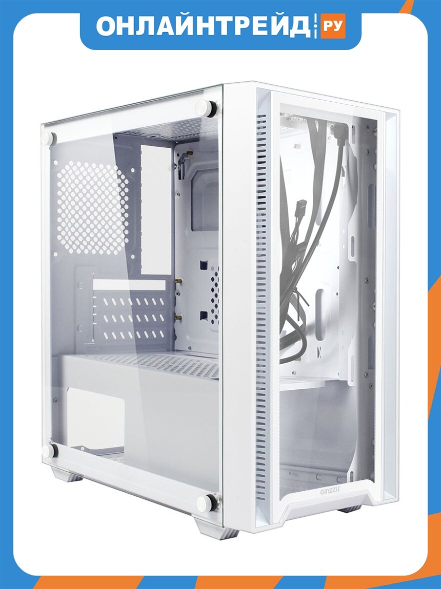 Корпус Ginzzu CL520 White