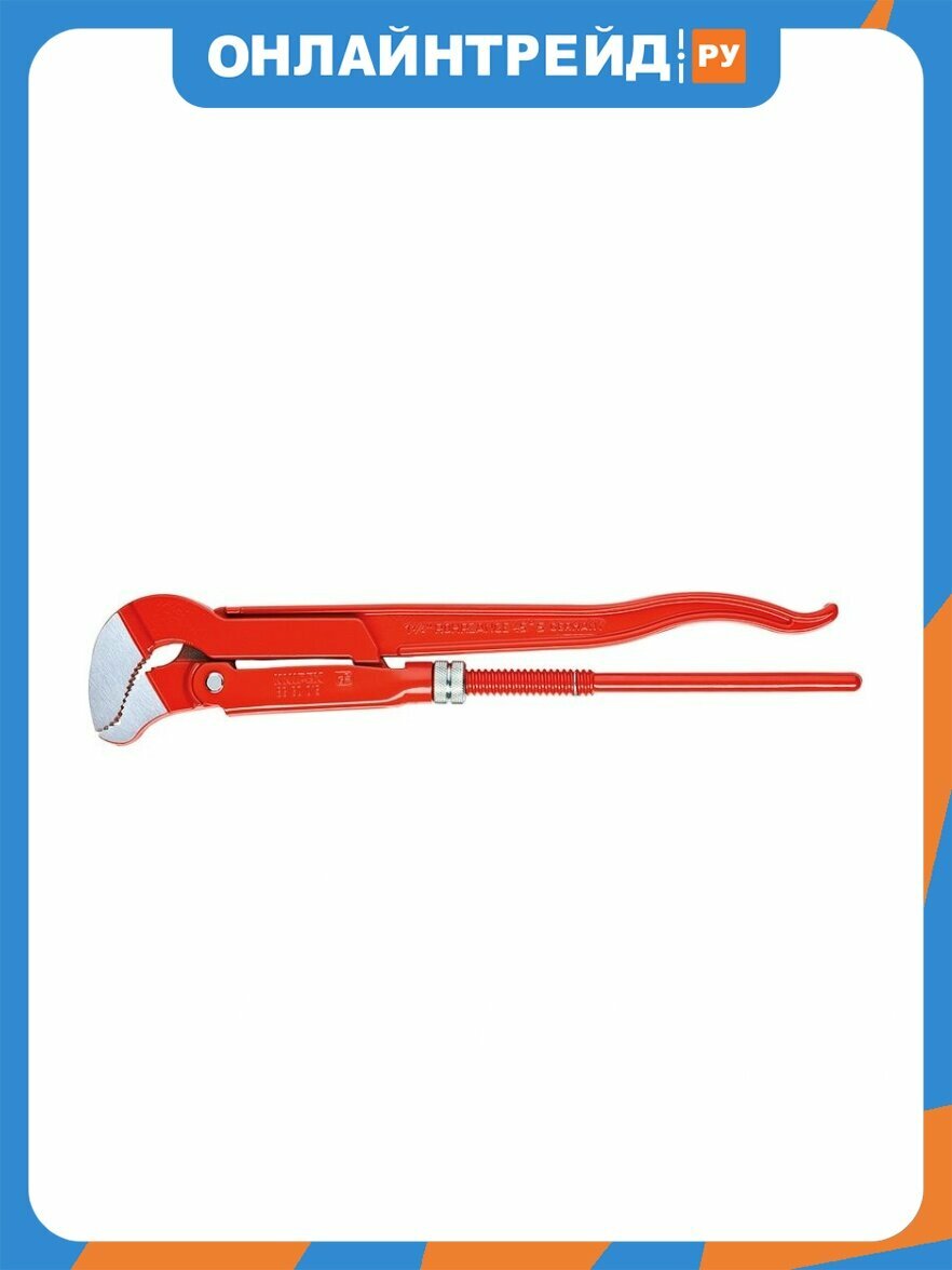 Клещи трубные Knipex KN-8330010 с S-образным смыканием губок с красным порошковым покрытием 320 mm