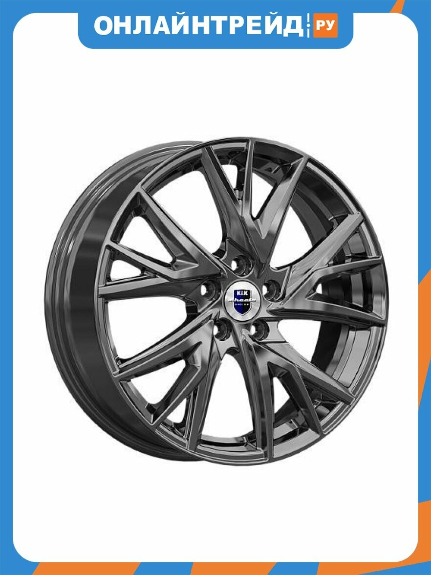 Диск K&k Кайлас (КС1054) 6.5x18 5/114.3 ET34 D66.6 кварц (Арт.83469)