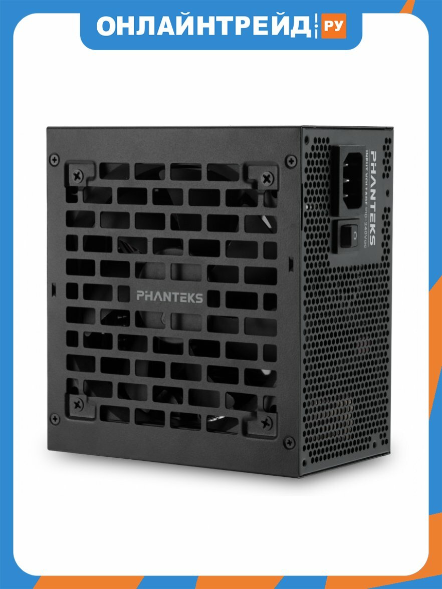 Блок питания Phanteks AMP BH, 750W, 80+ Bronze, ATX3.1 (PH-P750BM_BK01)