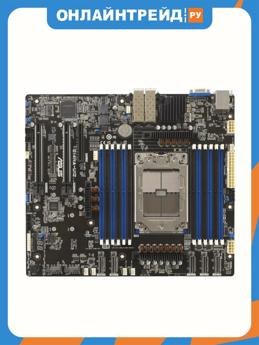 Серверная материнская плата Asus S14NA-U12 (SP6 , CEB, 12" x 10.5") (90SB0CG0-M0UAY0)