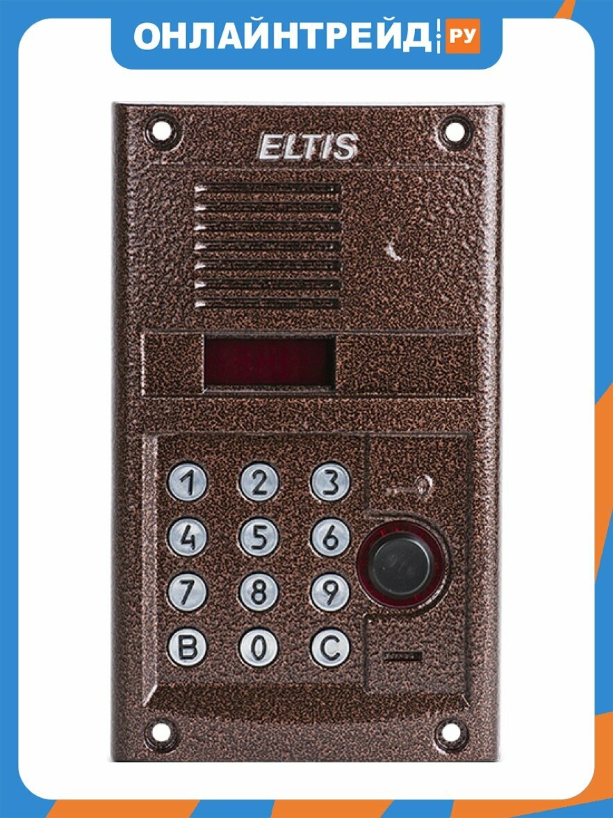 Вызывная аудиопанель Eltis DP400-RD24 (медь)