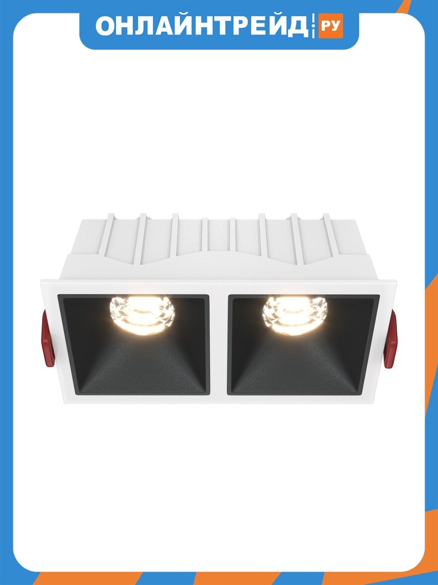Встраиваемый светильник Maytoni Alfa LED DL043-02-10W3K-SQ-WB