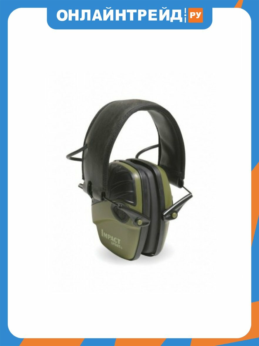 Наушники активные Impact Sport 25дБ Зеленые