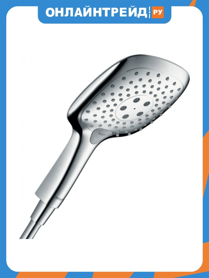 Ручной душ Grohe Hans Rainshower SmartActive Cube 130 III, хром 26550000