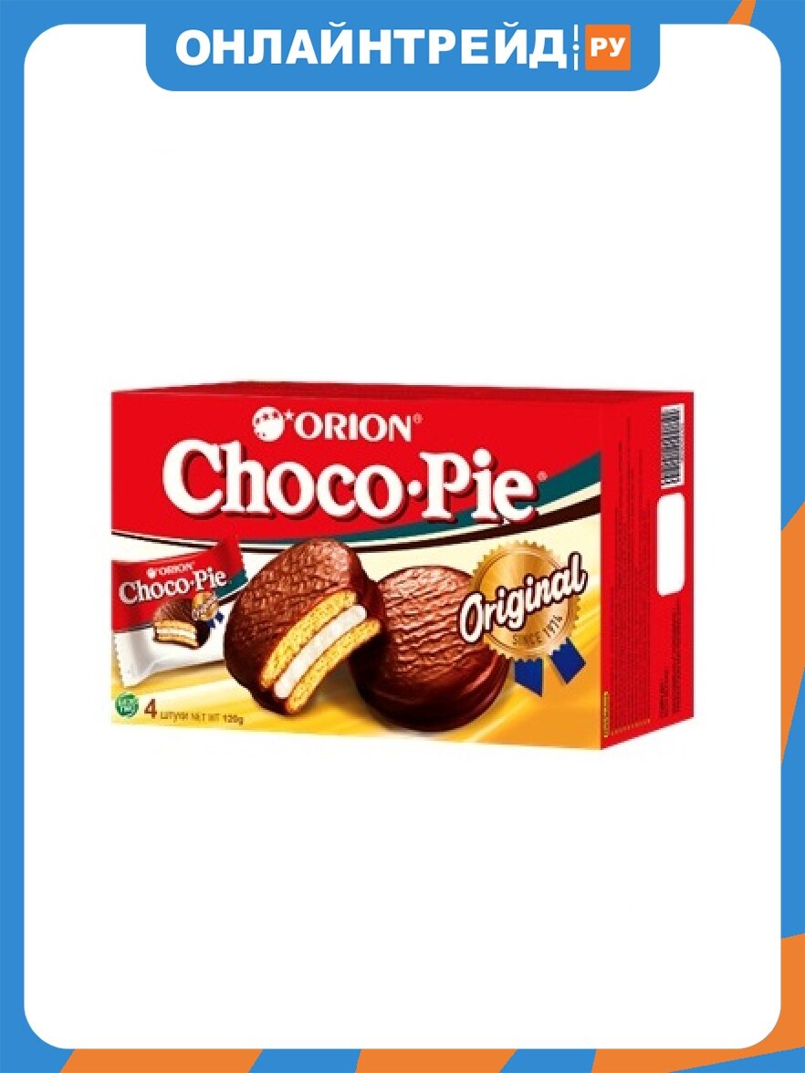 Пирожное Orion Choco Pie ORION "Choco Pie" 120 г