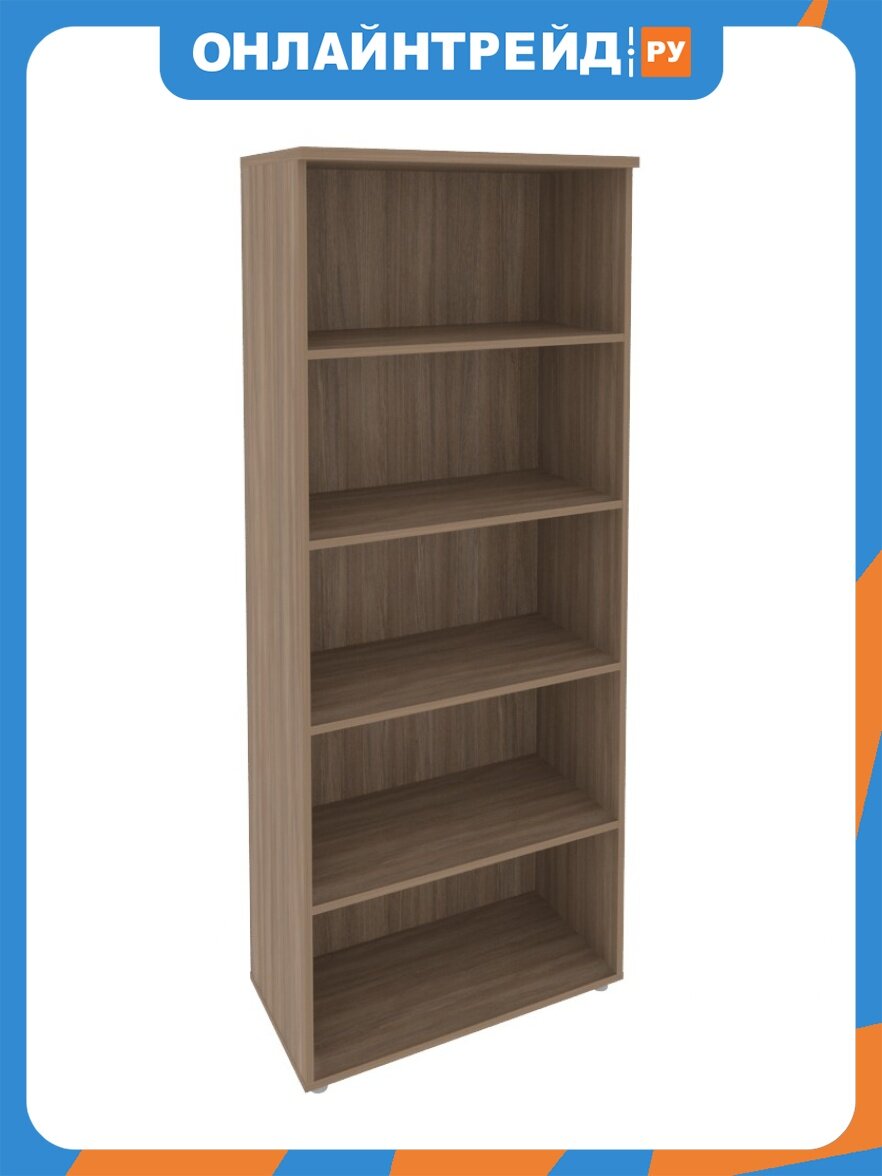Стеллаж Riva CHAIR высокий широкий O. ST-1 Дуб аризона 800*420*1977 Onix