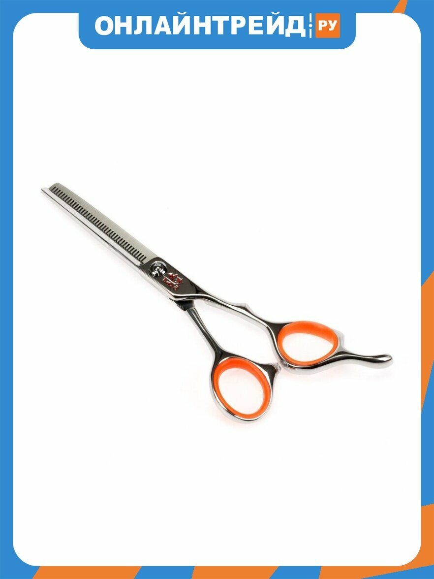 Парикмахерские ножницы Tayo ORANGE TQ15540S филировочные (40 зубцов) эргономичные 5,5"