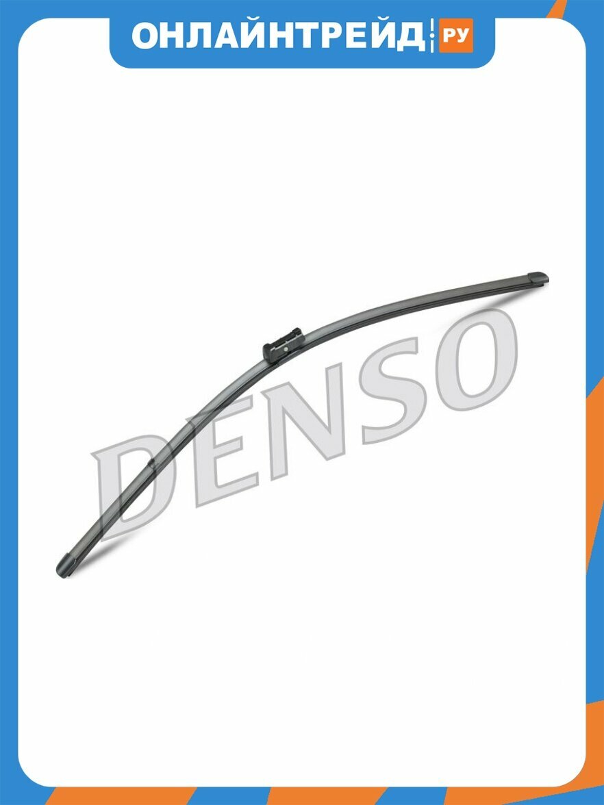 Щетка стеклоочистителя комплект Denso Flat Blade бескаркасная, 600/475мм, 2 шт, DF-015