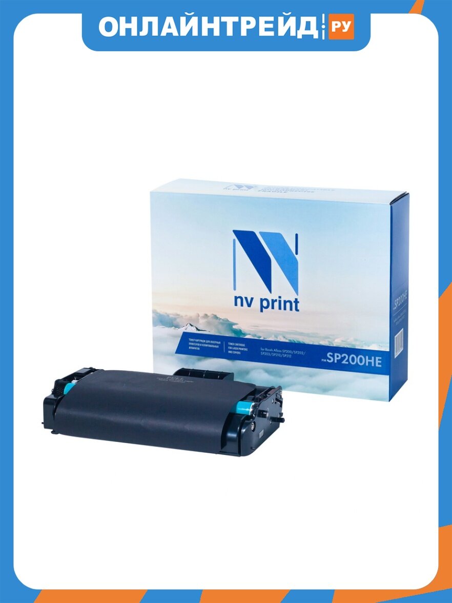 Тонер-картридж NV Print совместимый NV-SP200HE для Ricoh Aficio SP200/SP202/SP203/SP210/SP212 (2600k)
