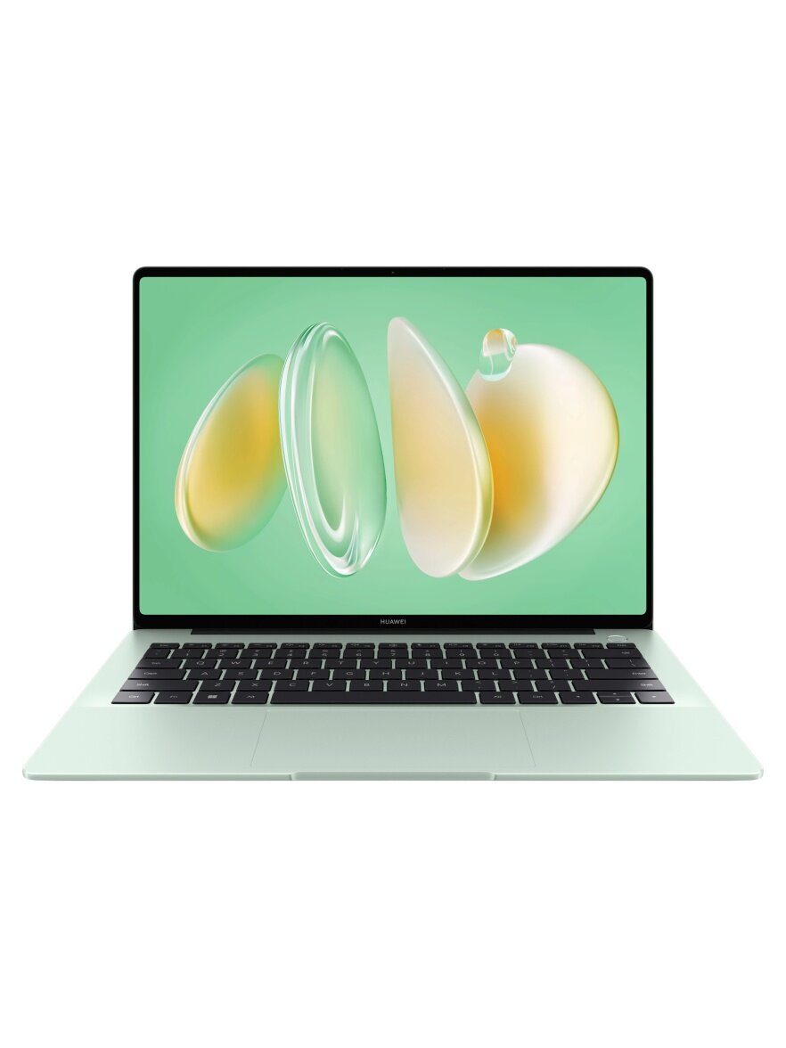 Ноутбук Huawei MateBook 14 FlemingH 14" 2K OLED 120Hz Touch 450nits Ultra 7 155H(1.4ГГц), 16Гб LPDDR5, SSD 1Тб, Arc Graphics, без ОС, Green (53014HYC)