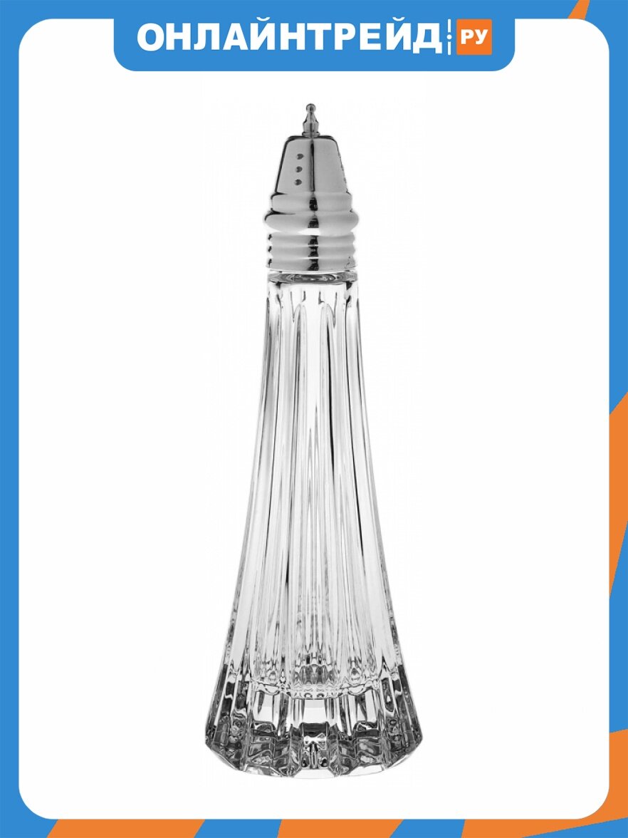 Набор для специй Crystal Bohemia SALT&PEPPER, 15,5 см (2 шт.), хрусталь