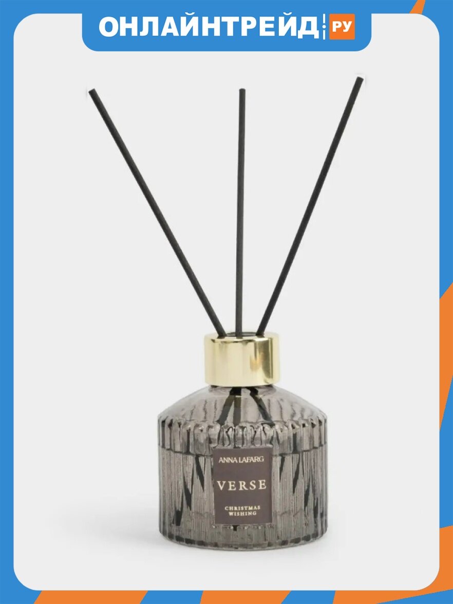 Ароматический диффузор Anna Lafarg Verse Santal 80 мл, коричневый (ANLAF-1F002457)