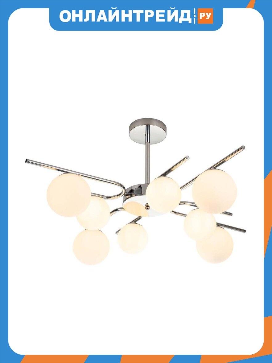 Потолочная люстра Escada Sphere 642/8P Silver