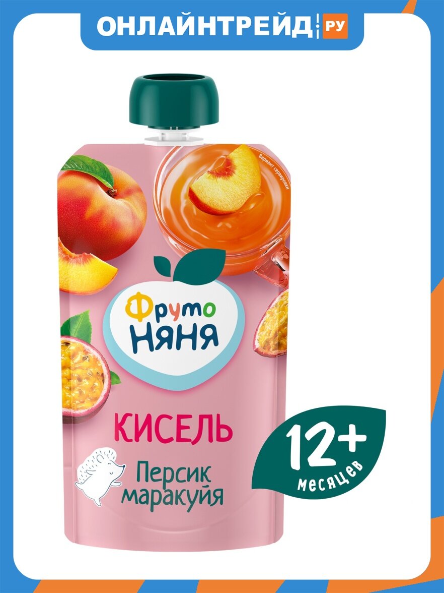 Кисель Фрутоняня из персика и маракуйи с 12 мес 130 г