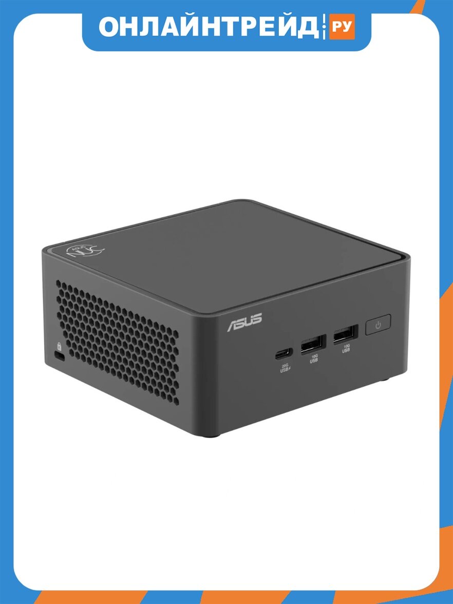 Платформа для ПК Nettop Asus NUC15CRH 2B (Core 3 100U 1.2 ГГц, 2xDDR5 SO-DIMM, M.2 / 2.5" Drive, Intel UHD Graphics, NoOS) (90AR00Q2-M00020)