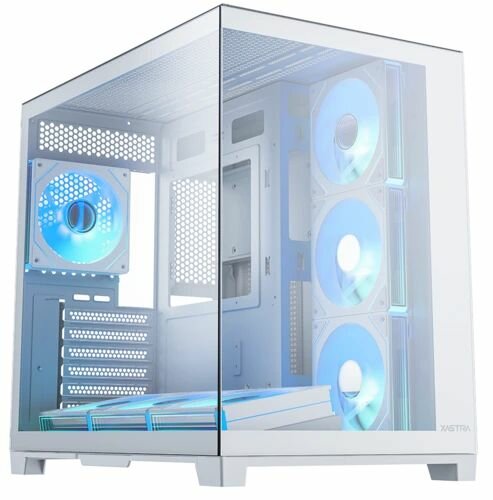 Компьютерный корпус XASTRA QW500 (QW500-7FM12A-C10-UC-WH) белый - Midi Tower, ATX, USB 3.2 Gen 1 Type-A, USB 3.2 Gen 2 Type-C