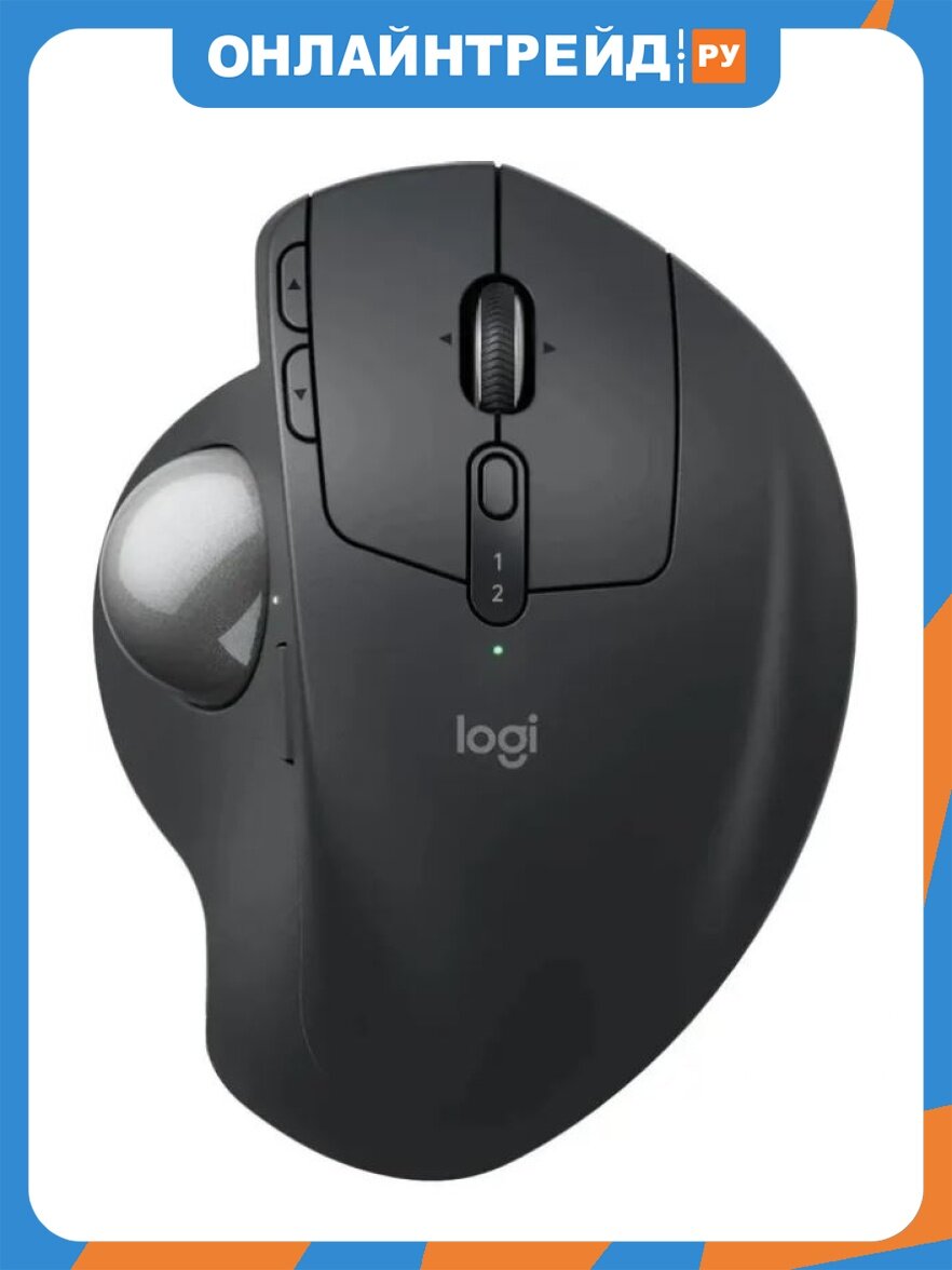 Трекбол Logitech Trackball MX Ergo S, графитовый