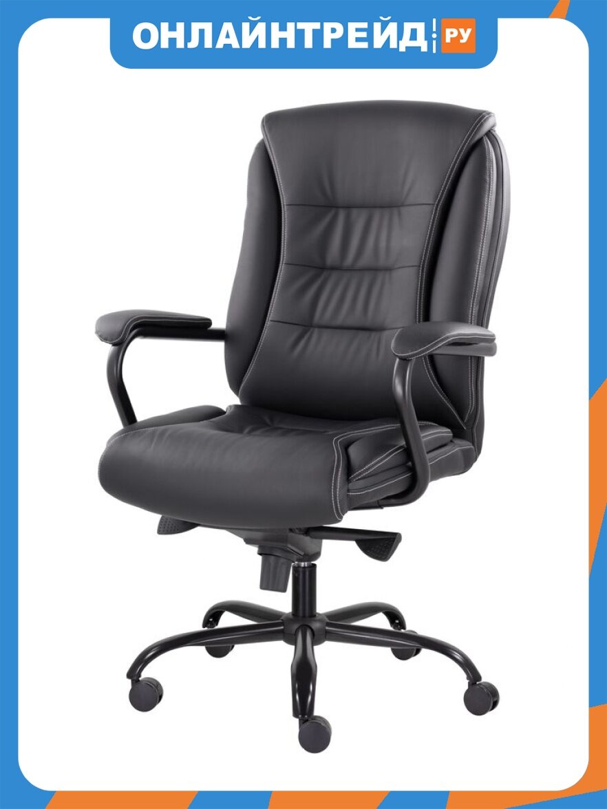 Кресло офисное Easy Chair UP_EChair СН-708 Ровер Хэви Дьюти МБ S-0401 (черный)