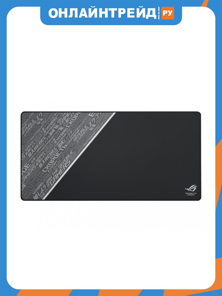 Коврик для мыши Asus ROG Sheath Black черный/серый (90MP00K3-B0UA00)