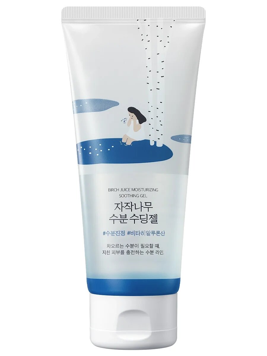 Round Lab Охлаждающий гель для лица и тела с берёзовым соком Birch Juice Moisturizing Soothing Gel 150 мл