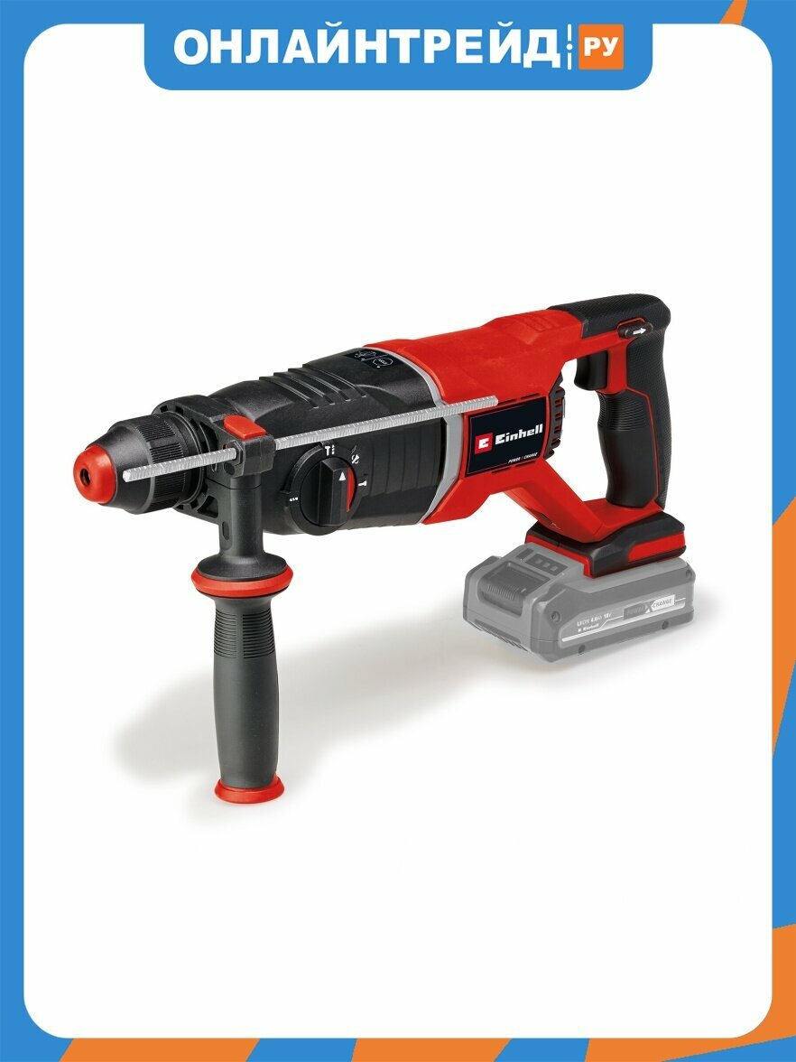 Перфоратор аккумуляторный Einhell PXC TP-HD 18/26 D Li BL, кейс, без АКК и ЗУ (4514270)