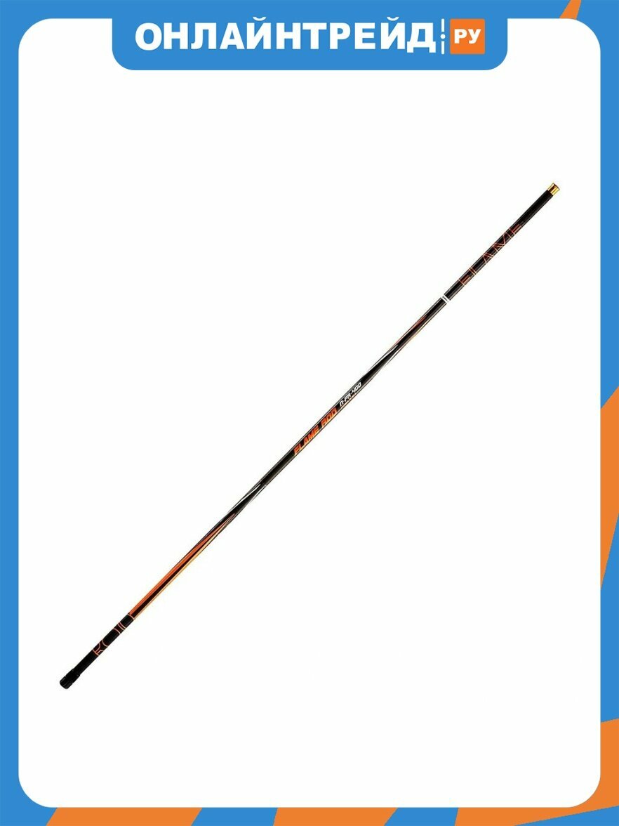 Удилище маховое Nisus FLAME ROD carbon, 4m, 15-40g (N-FR-400)