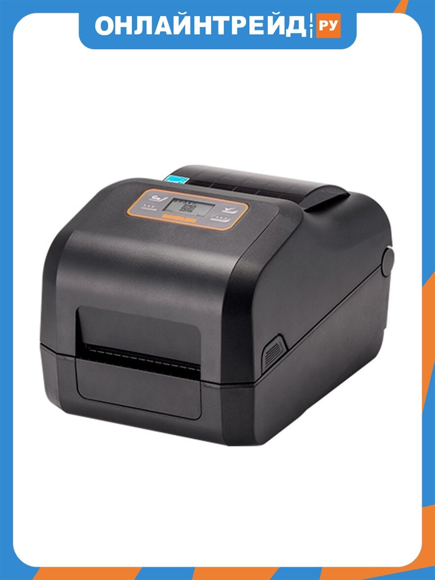 Принтер этикеток Bixolon / XD5-43t, 4" TT Printer, 300 dpi, USB, Serial, Ethernet, Black