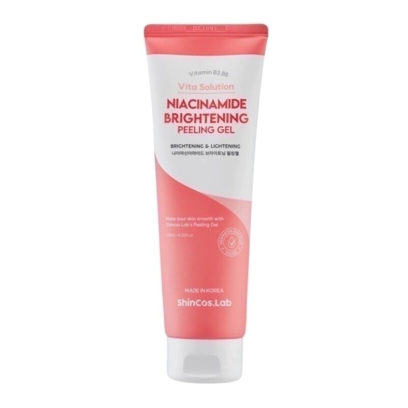 ShinCos.Lab Niacinamide Brightening Peeling Gel Пилинг-гель с ниацинамидом и экстрактом ромашки