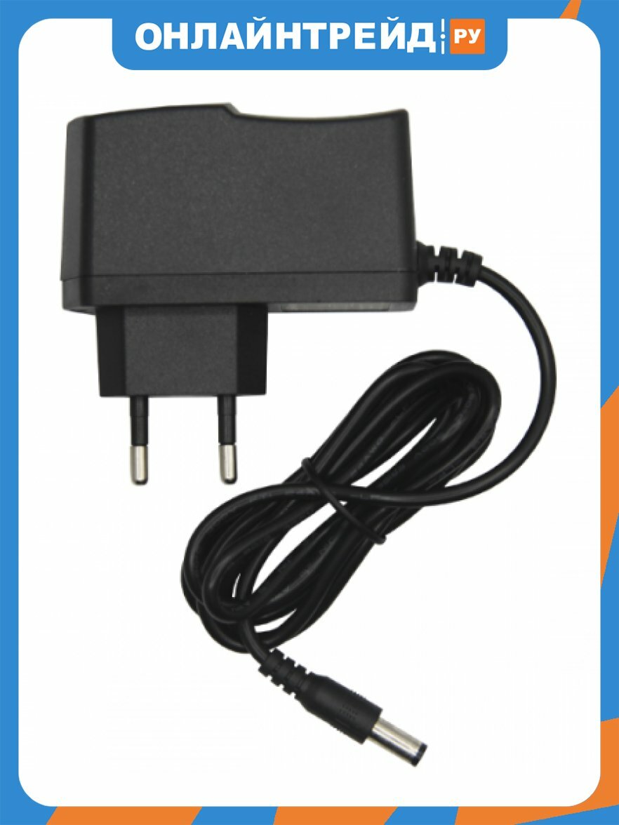 Блок питания Gopower 2.0A 12V 5,5x2,5/12мм для ресивера Триколор ТВ и НТВ+ (00-00018644)