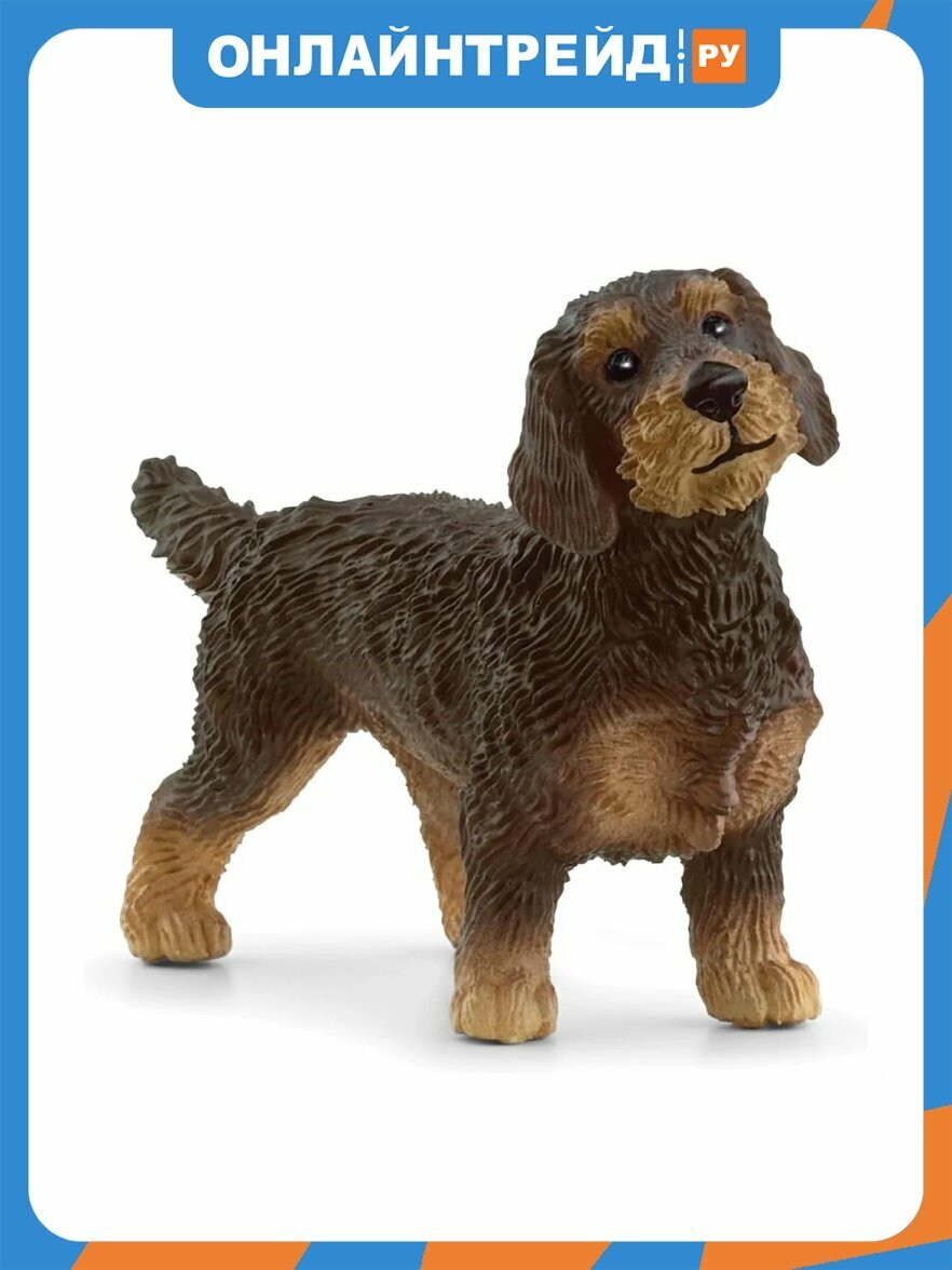 Фигурка Schleich 13972 Жесткошерстная такса