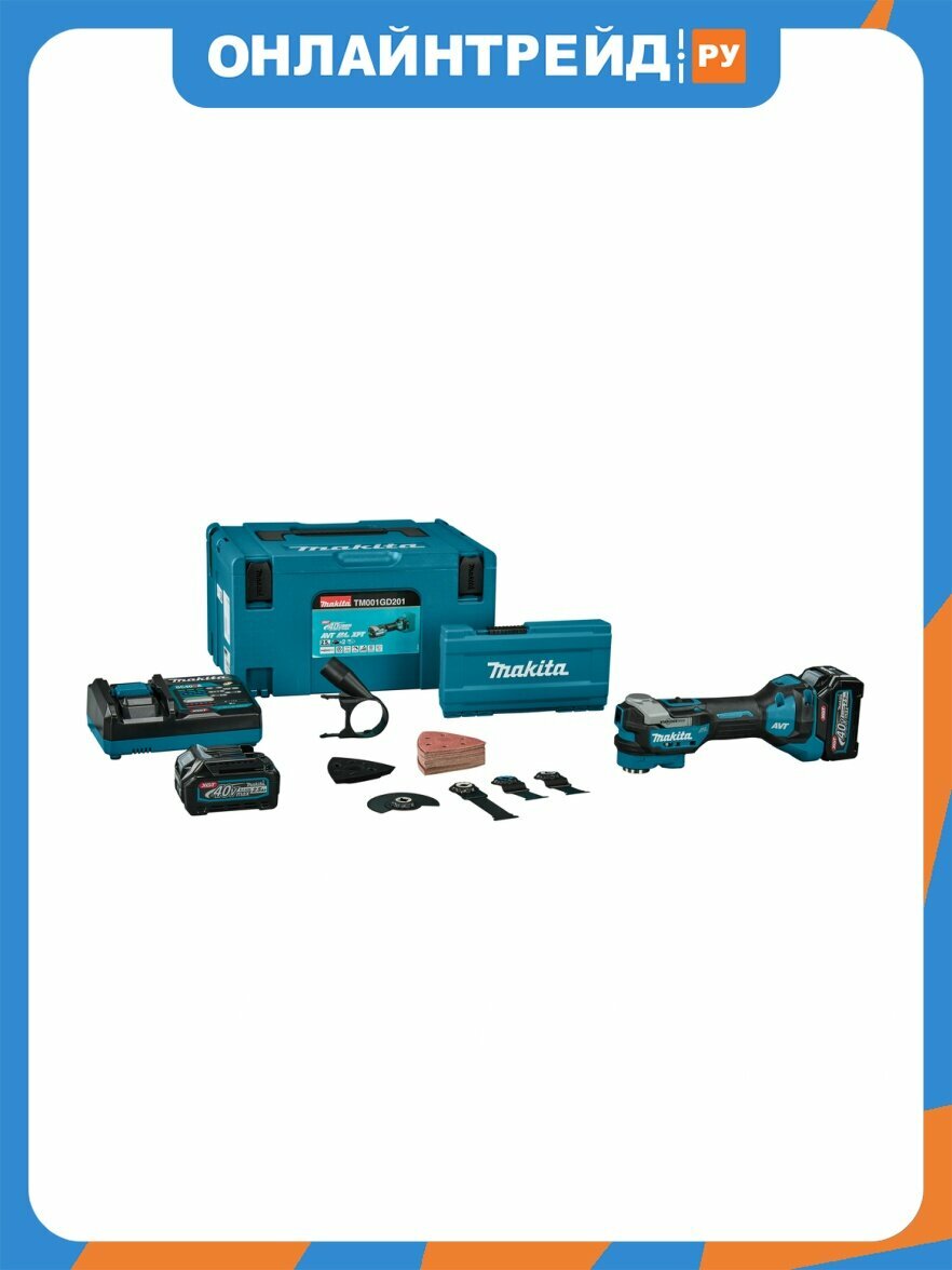 Многофункциональный инструмент аккумуляторный Makita TM001GD201 XGT