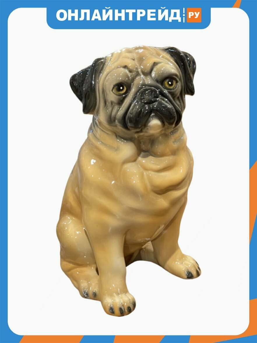 Статуэтка Ceramiche Boxer Фигурка Мопса