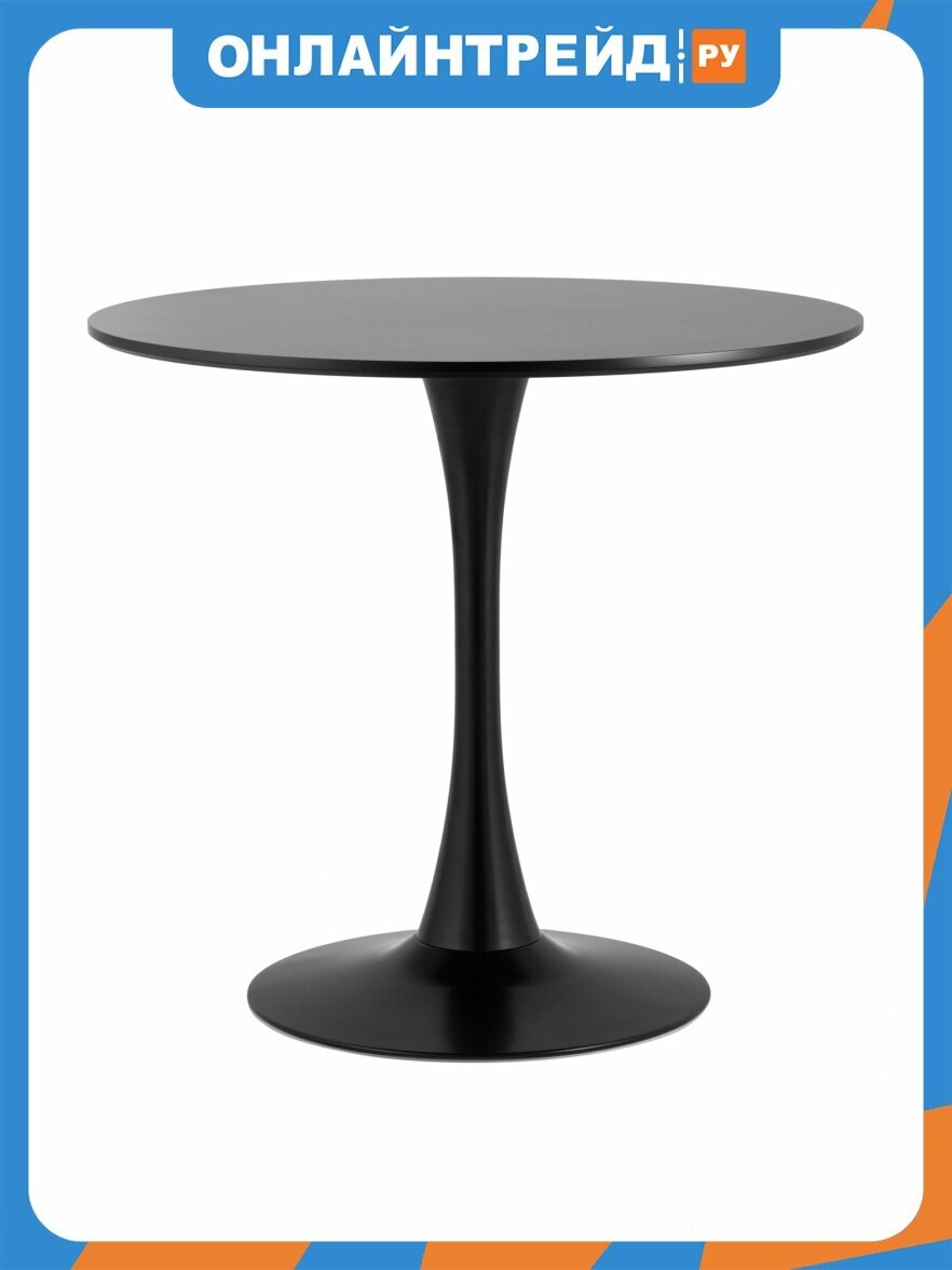 Стол обеденный Stool Group Tulip, 80х80, черный