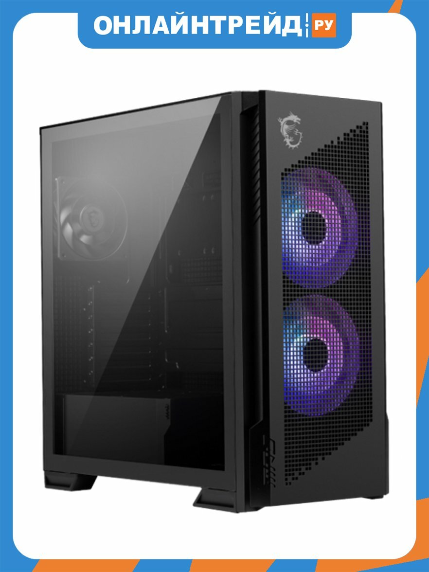 Корпус Msi MPG VELOX 300R AIRFLOW PZ, черный (306-7G27R21-JA4)