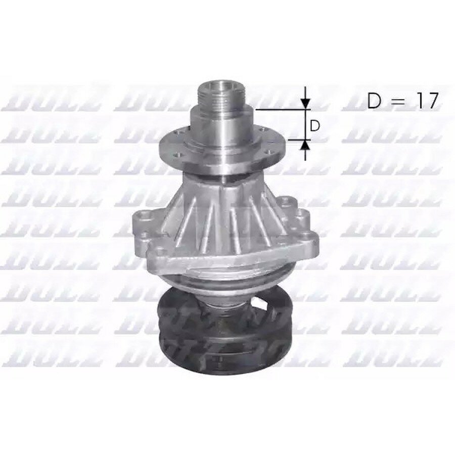 Помпа водяная пр-во Испания DOLZ B219 BMW E34, E36, E38, E39 1.8TDS,2.5TD, TDS M41, M51 91-