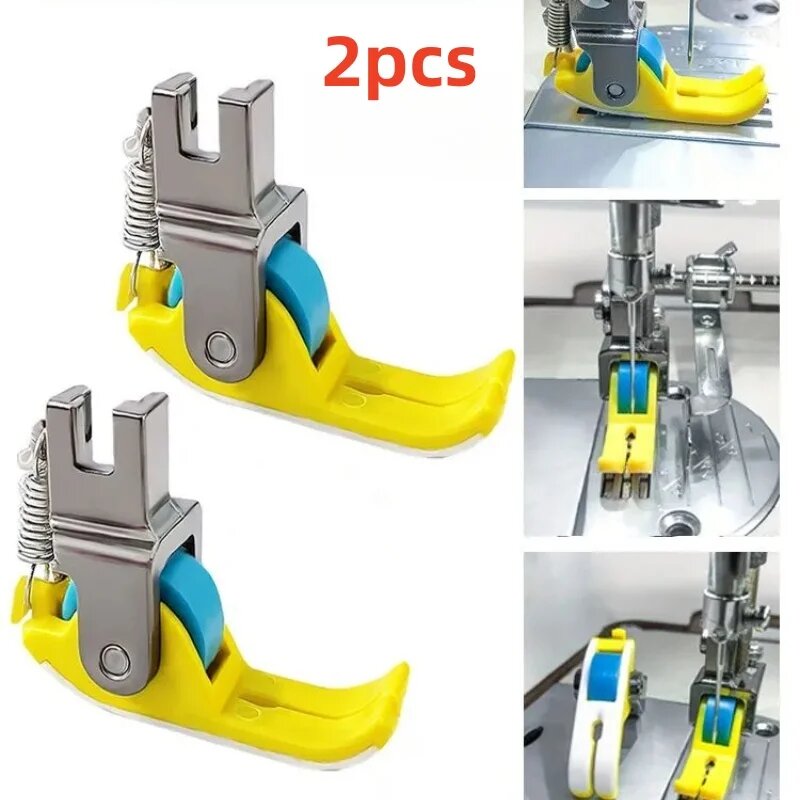 Роликовая лапка для швейной машины Singer Brother Juki 2pcs