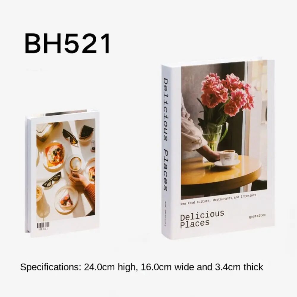Поддельная книга для декора Бежевый, BH-521