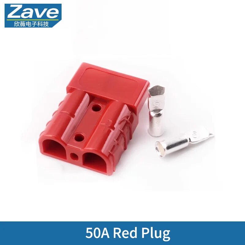 Вилка Anderson 50А, красный 50A Red Plug