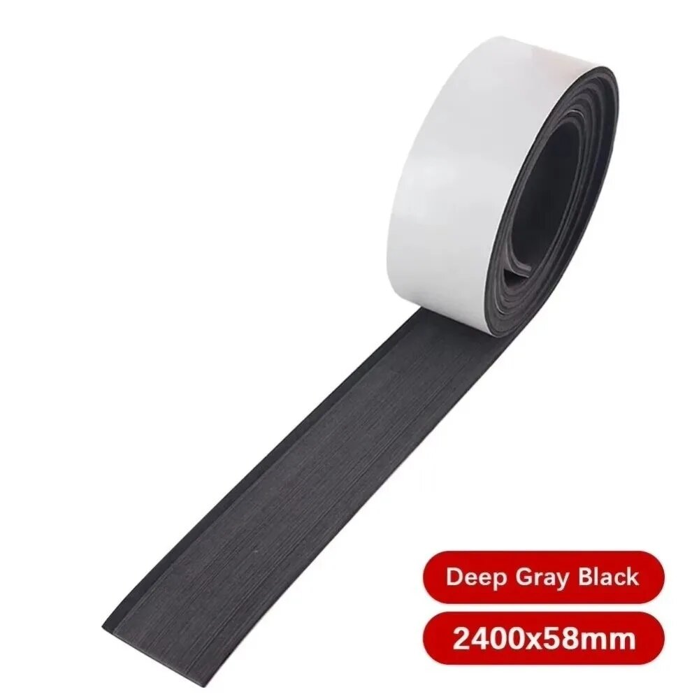 Коврик для лодки EVA 2400x58 мм кофейный Серый, Deep Gray Black