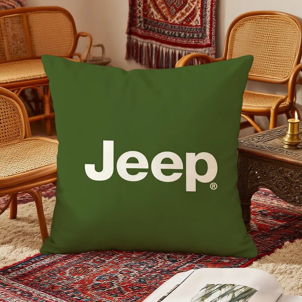 Чехол для подушки J-Jeep-P Зеленый, 45x45CM(18x18in), 5