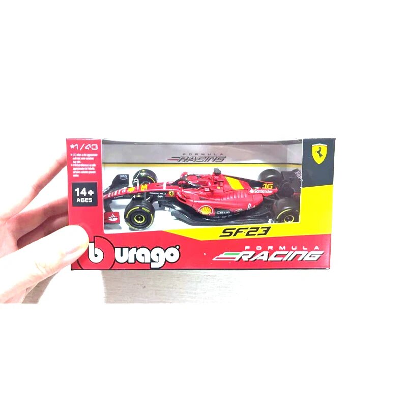 Коллекционная модель гоночного автомобиля Bburago 1:43 SF23 16 Monza