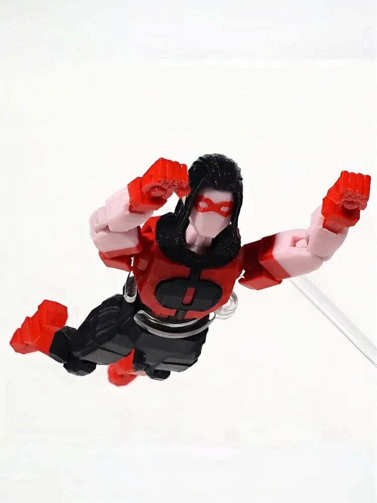 Фигурка Неуязвимый (Invincible-Mark Grayson) 3D-печатный подвижный манекен, Подарить подставку 1 шт