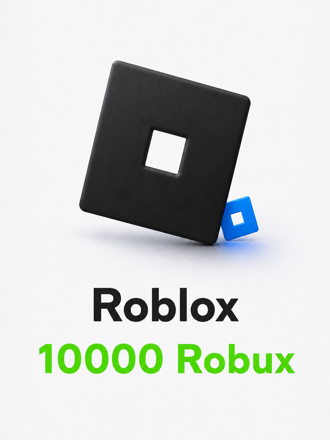 Карта пополнения баланса Roblox роблокс на 10000 робуксов Автоматическая выдача