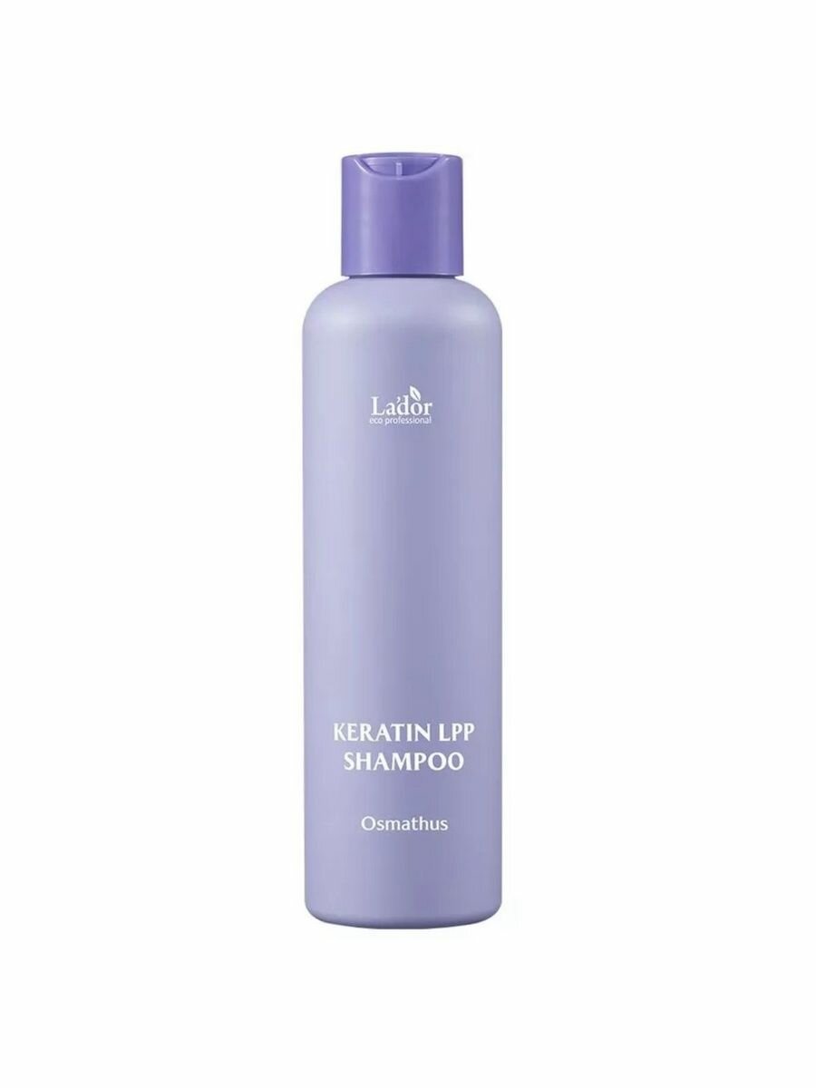 Lador Шампунь для волос кератиновый Keratin LPP Shampoo Osmanthus, 200 мл