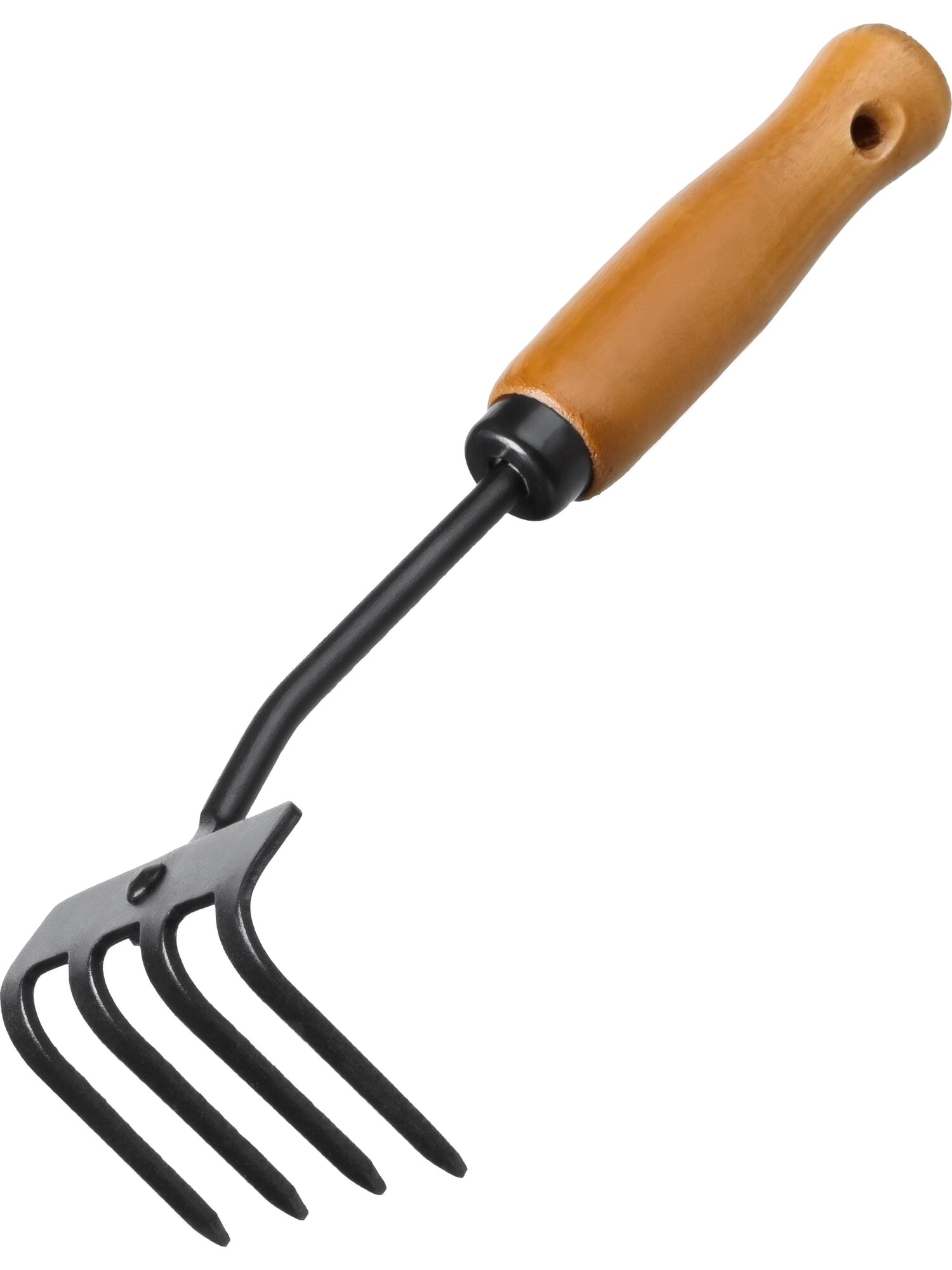 Садовые грабли GRINDA ProLine 64х100х270 мм, 4-х зубые, деревянная ручка