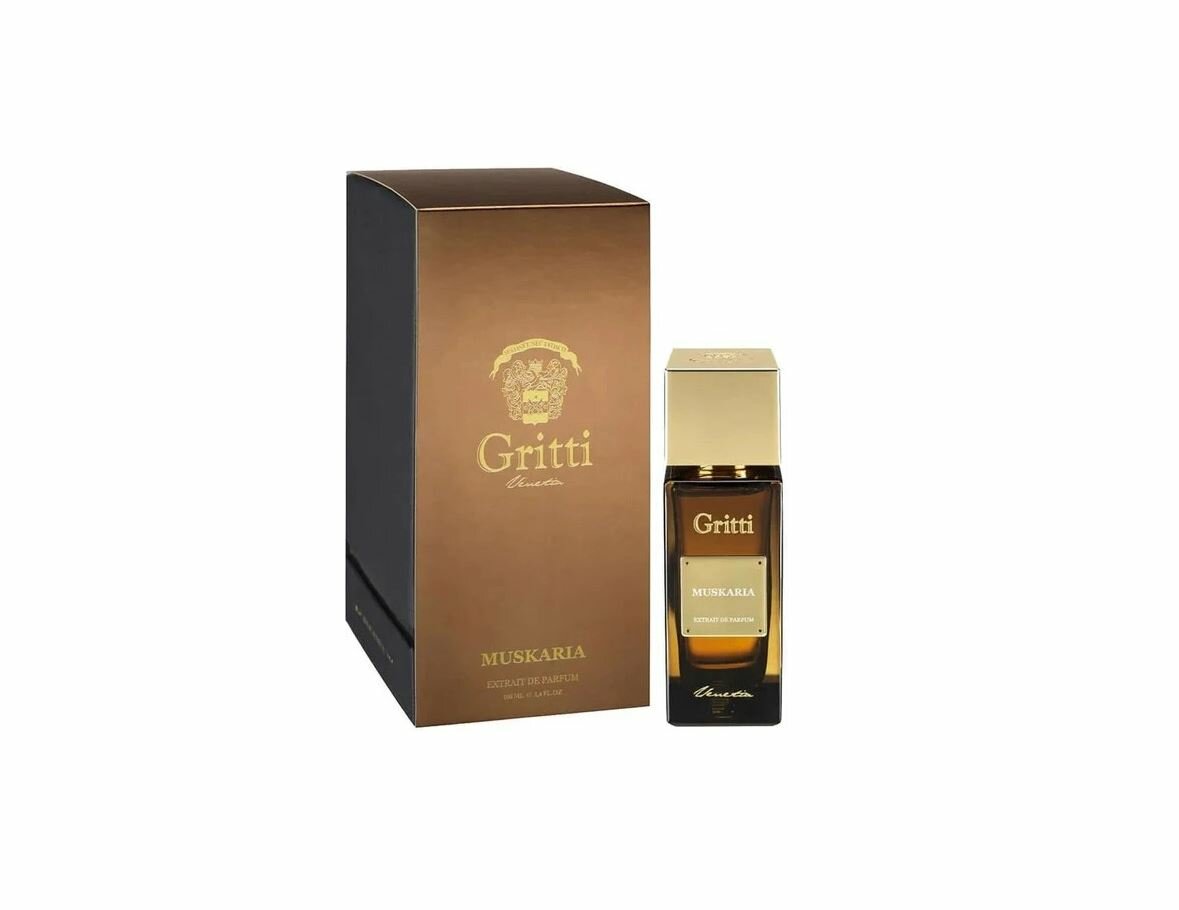 Духи Gritti Muskaria 100 мл, восточный, пряный, ванильный аромат