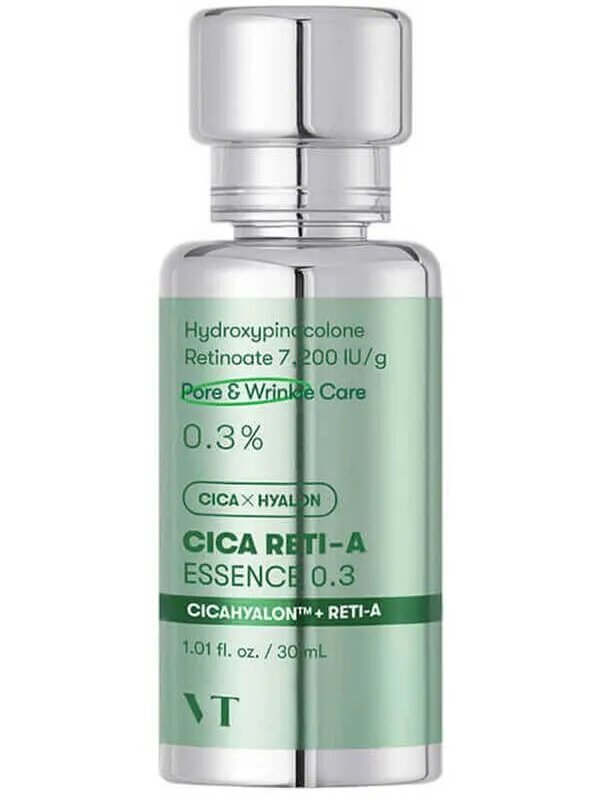 VT Cosmetics Бустер-эссенция с ретинолом и центеллой Cica Reti-A Essence 0.3, 30 мл