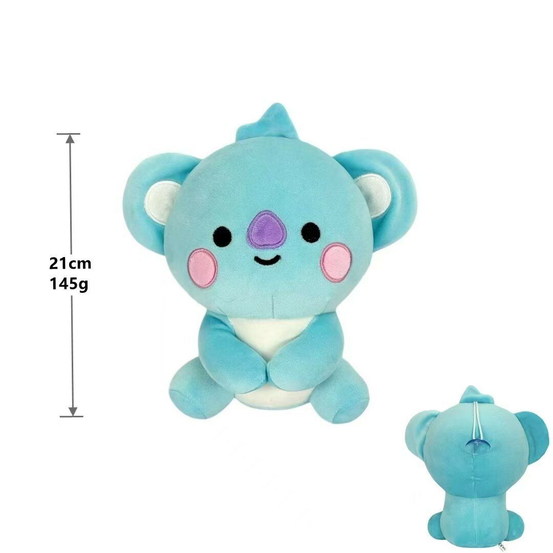 Очаровательная коллекция мягких игрушек-кукол BTS BT21: Тата, Куки, Чимми, Коя, Шуки и Манга
