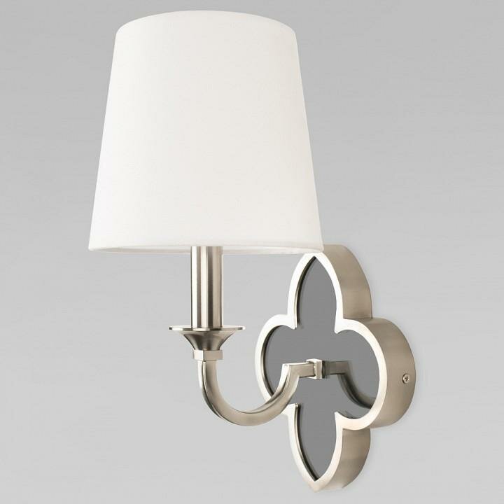 Бра Loft it Silence 10303W B Nickel цвет плафона подвески Белый, цвет арматуры Никель